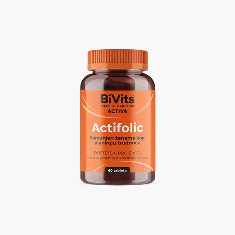 BiVits Activia Actifolic 60 tableta