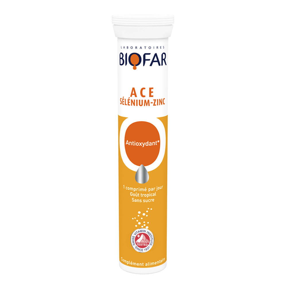 Biofar ACE+Selen+Cink 20 šumećih tableta