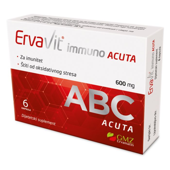 Ervavit immuno ABC Acuta a 6caps