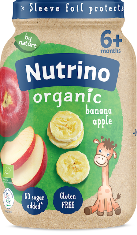 Nutrino ORGANIC – Banana i jabuka