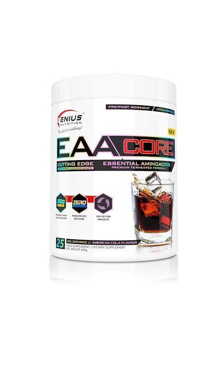 GENIUS NUTRITION EAA CORE 400GR AMERICAN COLA