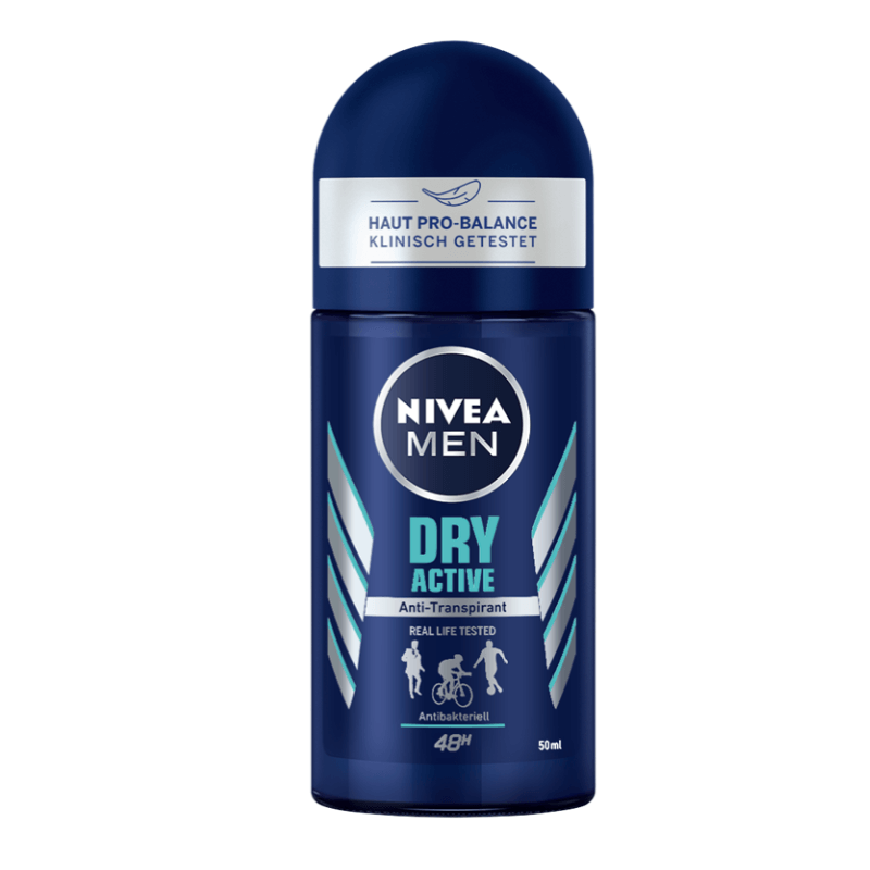 NIVEA ROLL ON DRY ACTIVE MEN 50ML