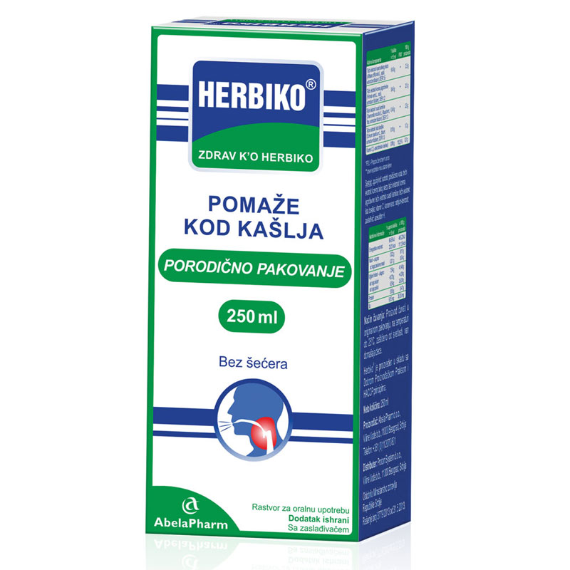 Herbiko sirup za odrasle 250ml