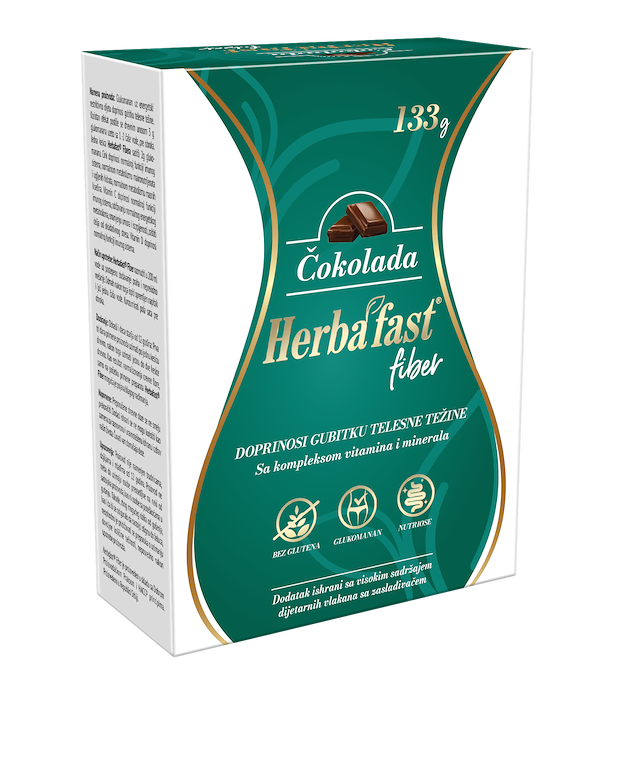 Herbafast Fiber-čokolada 10 kesica