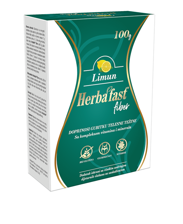 Herbafast Fiber-limun 10 kesica
