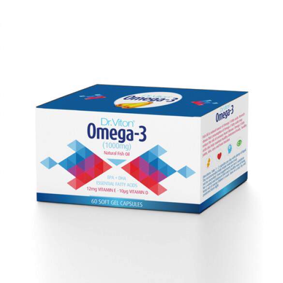 Dr.Viton Omega 3+vitamin E+vitamin D 60 kapsula