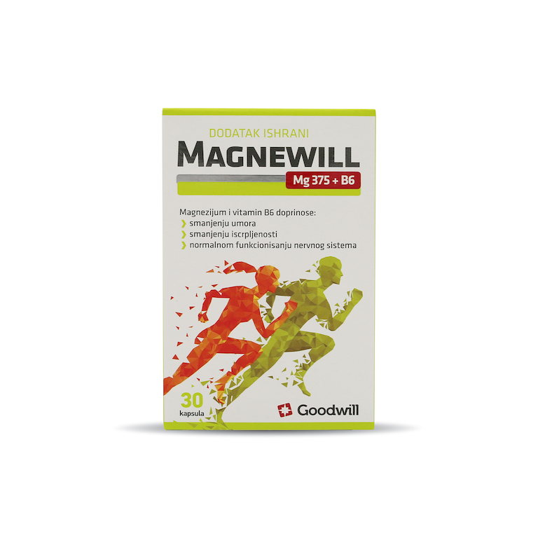 MagneWill MG 375+ B6 30 kapsula