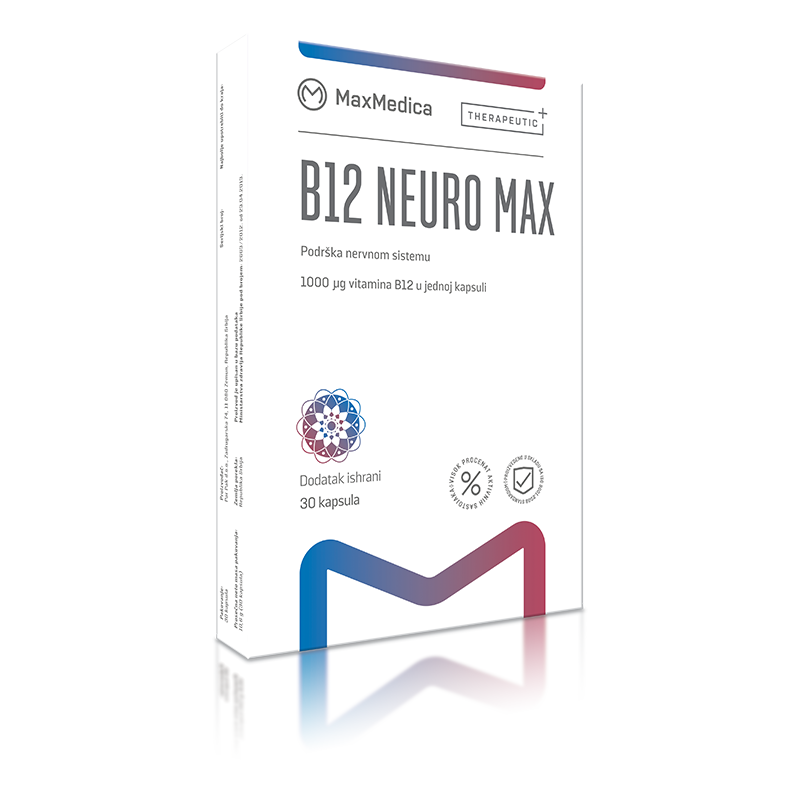 MaxMedica B12 Neuro Max 30 kapsula