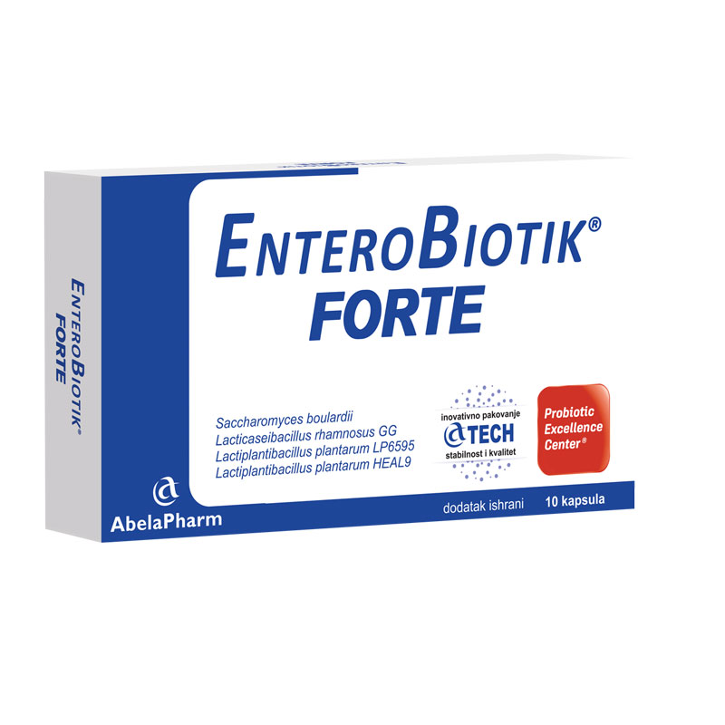 Probiotik Enterobiotik Forte 10 kapsula