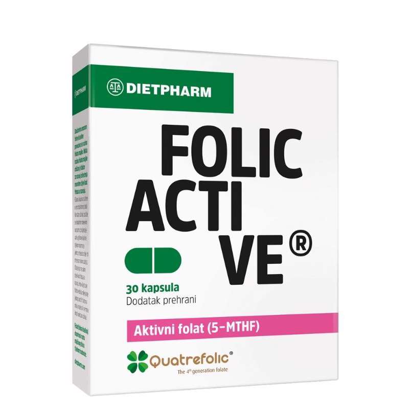 Dietpharm Folic Active 30 kapsula