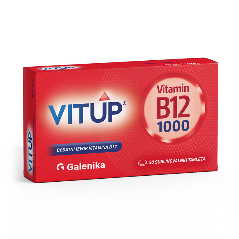 Vitup B12 1000mg 30 tableta