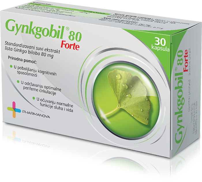 Gynkgobil Forte 80mg 30 kapsula