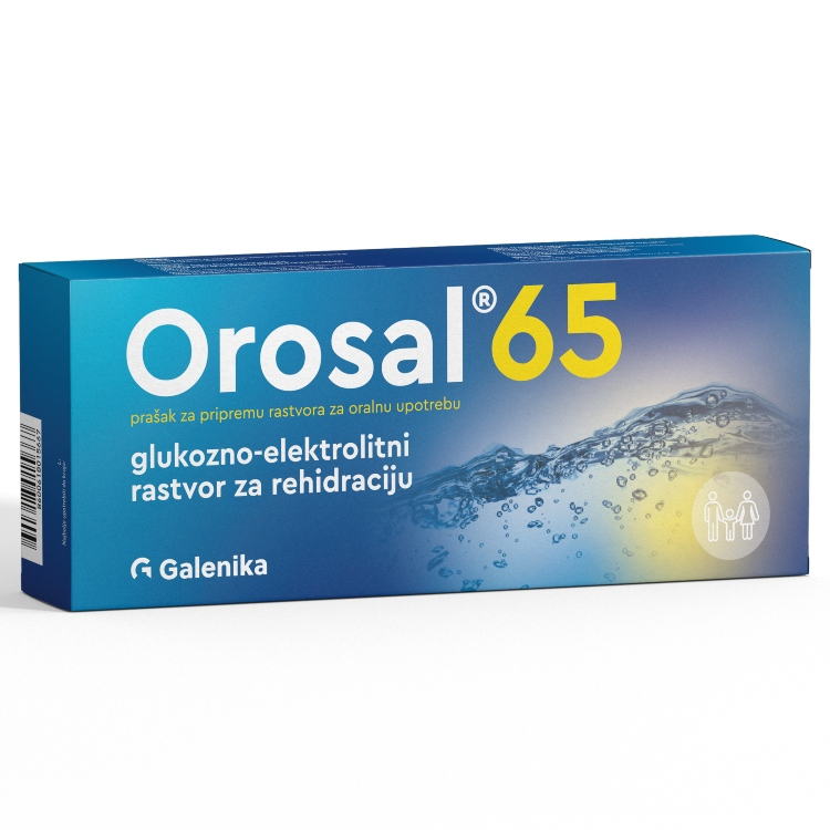 Orosal 65 prašak za oralni rastvor 6.5g 5 kesica