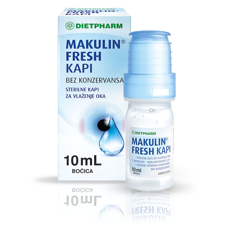 Dietpharm Makulin Fresh kapi za oči 10 ml