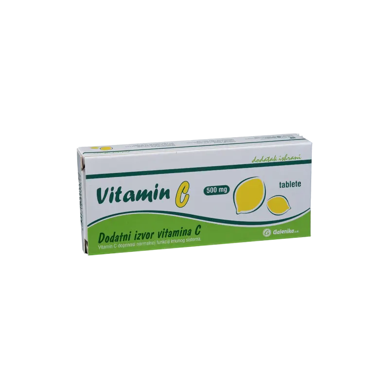 Vitamin C 500mg 20 tableta