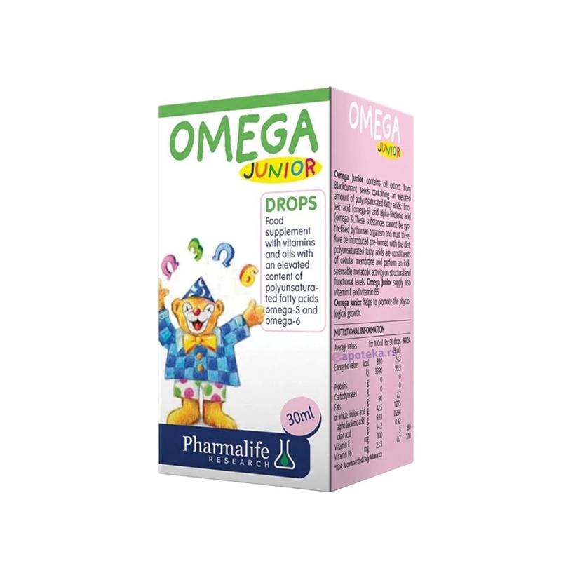 Omega Junior kapi 30ml