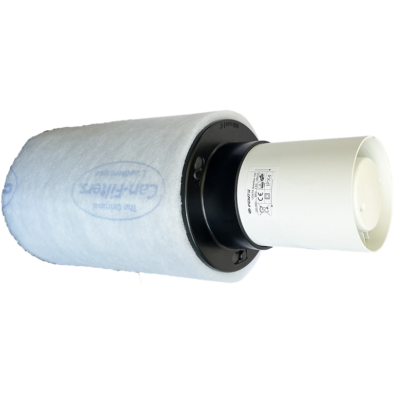 Carbon Filter Komplet 75m³/h