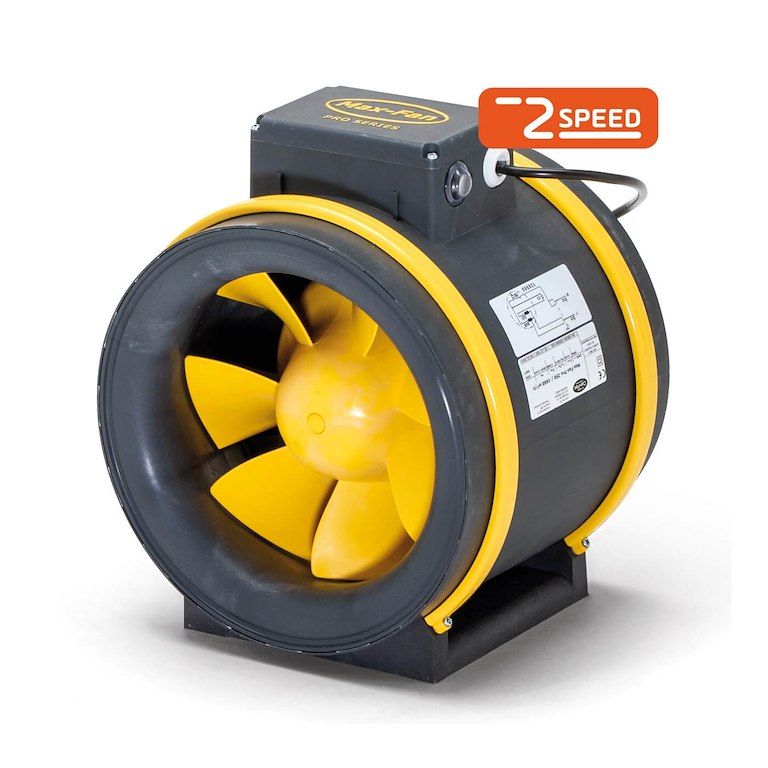 Can Max Fan Pro AC 250/1660m³/h 2 Speed