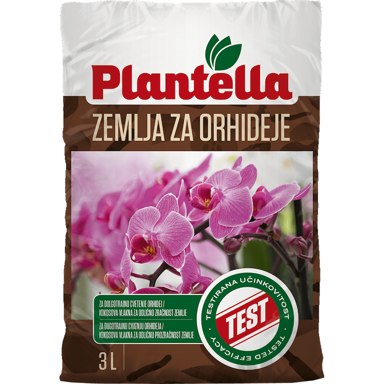 Zemlja za Orhideje 3L Plantella