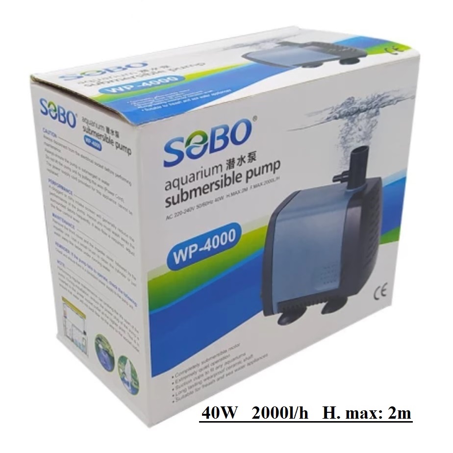 Pumpa za vodu Sobo WP4000 2000 l/h 2m