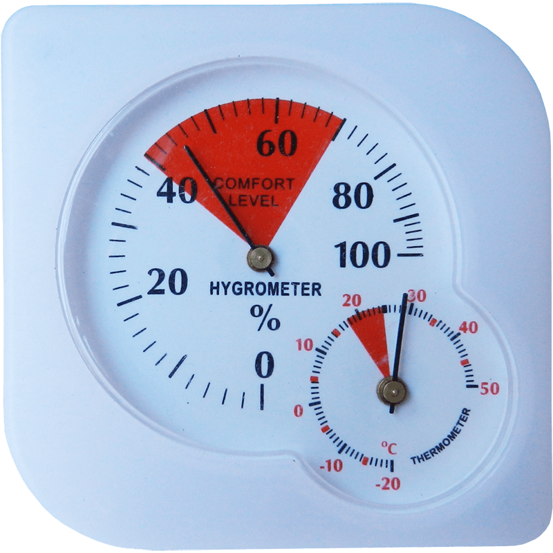 Analogni Merač Temperature i Vlažnosti vazduha zidno stoni