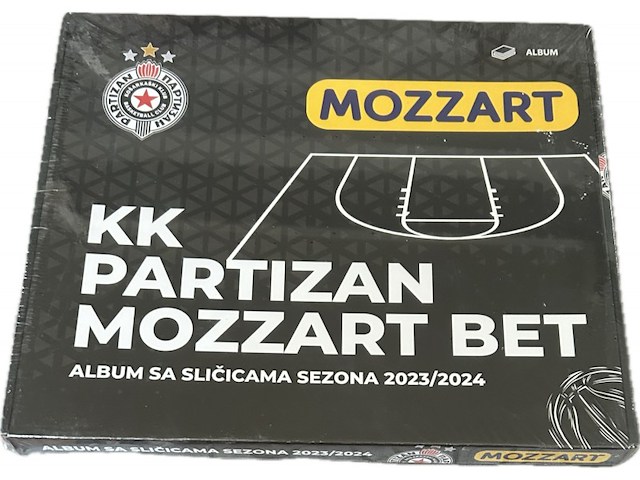 KK Partizan album sa sličicama sezona 23-24