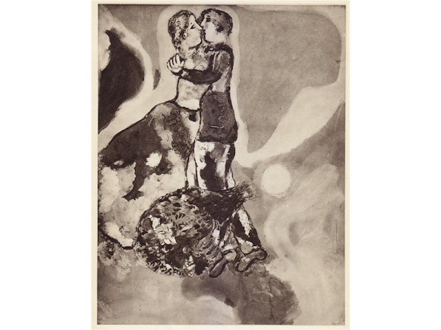 MARK CHAGALL print - grafika c.1920