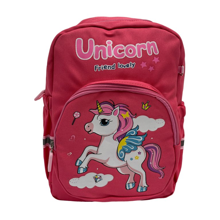 Ranac za vrtić HIJEROGLIF - Unicorn (pink)