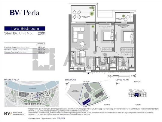 BW Perla - trosoban stan za prodaju bez agenciske