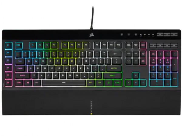 CORSAIR Tastatura K55 RGB PRO XT žična CH-9226715-NA gaming RGB crna