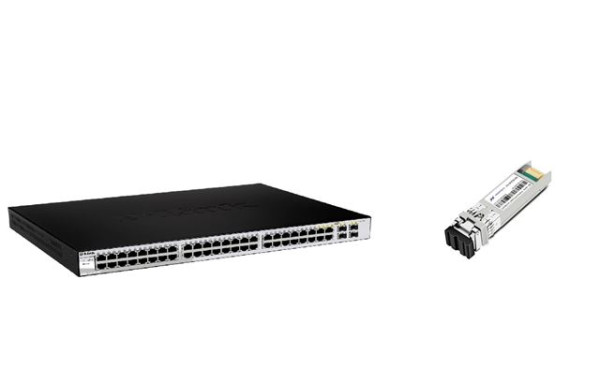 D-Link DGS-1210-48 web upravljiv Switch + SFP modul 1.25Gb