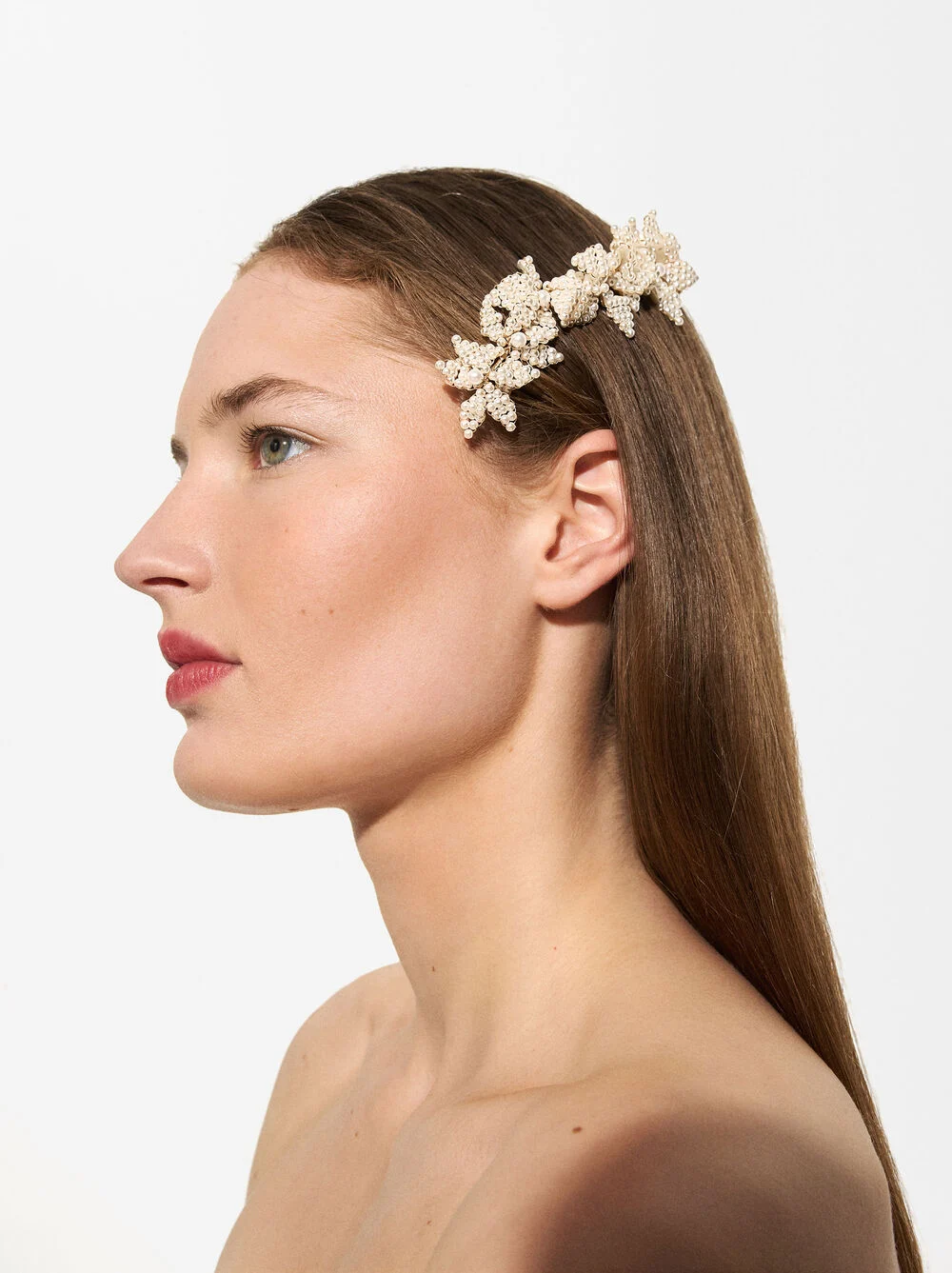 Hair Comb With Flowers