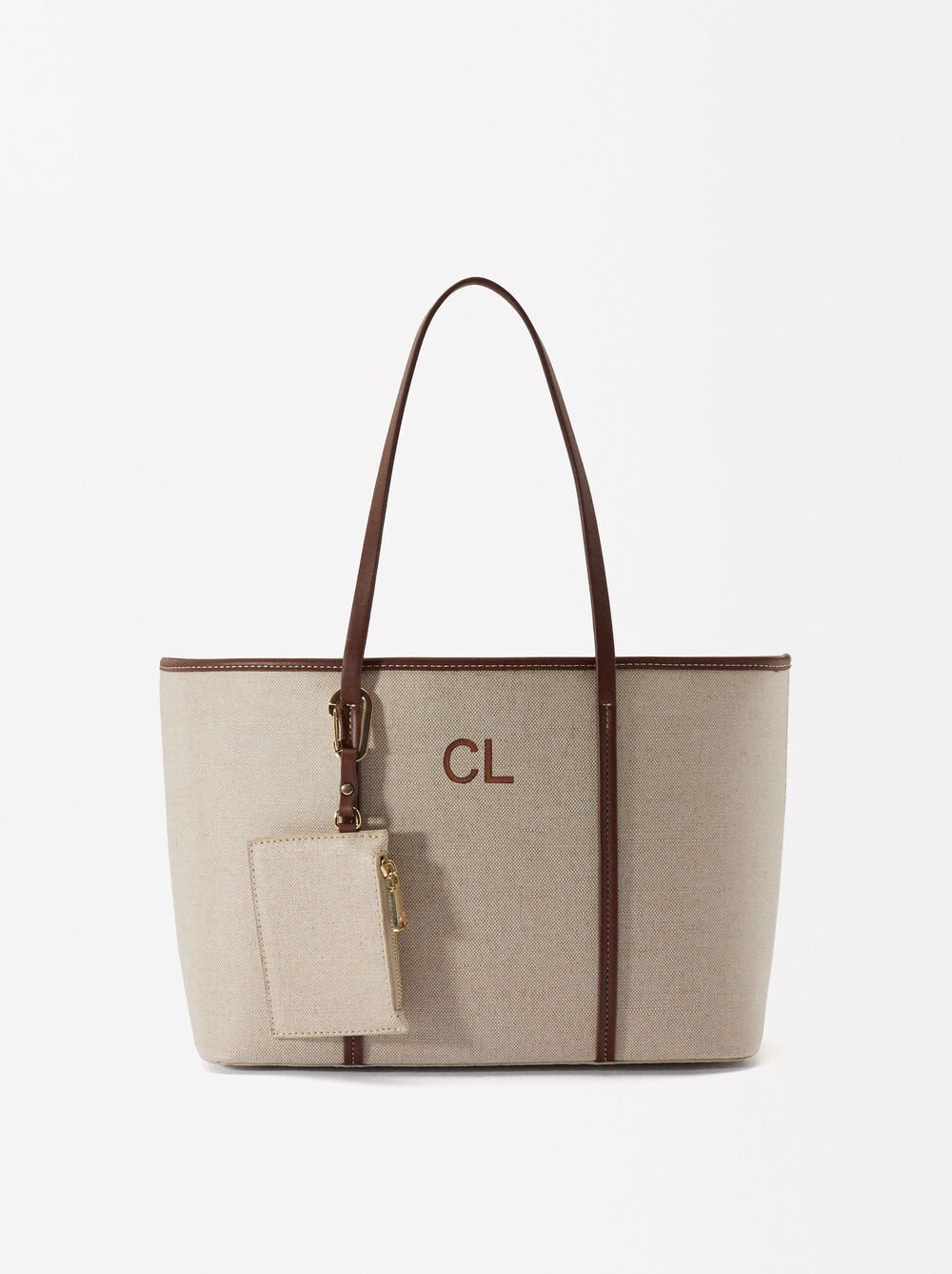 Online Exclusive - Personalized Shopper Bag With Pendant