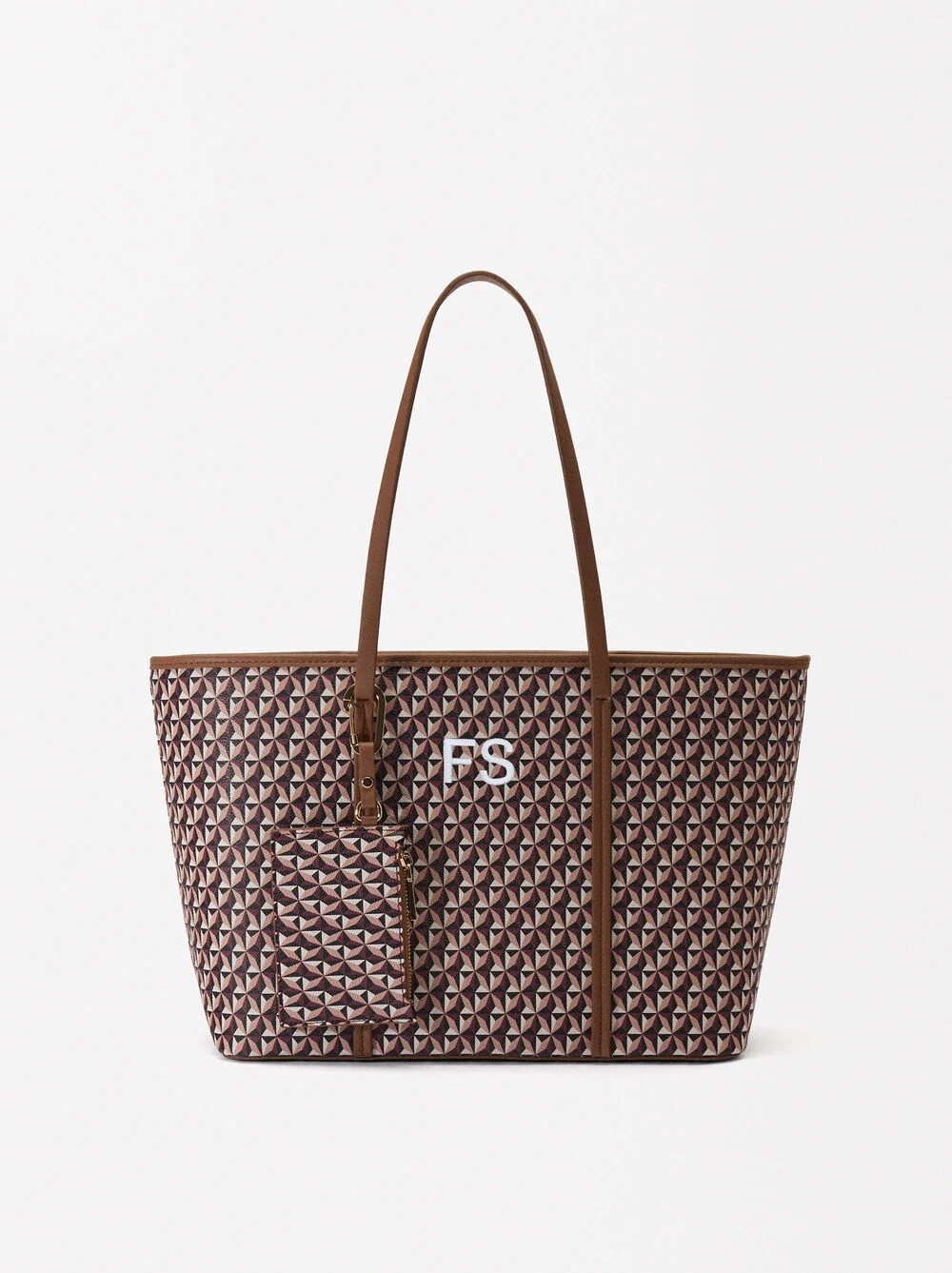 Online Exclusive - Personalized Shopper Bag With Pendant