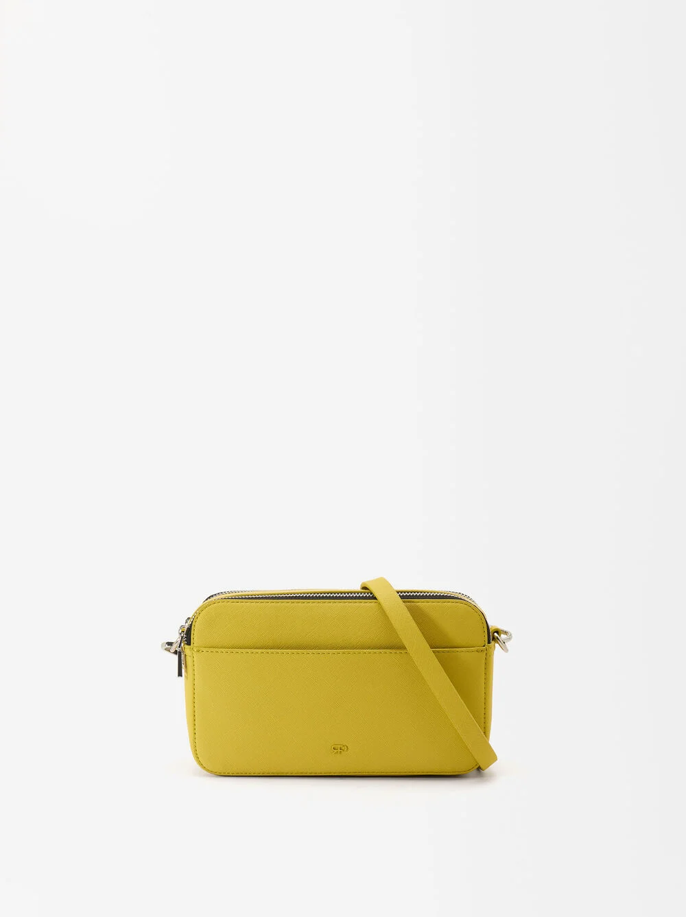 Crossbody Bag With Double Closure