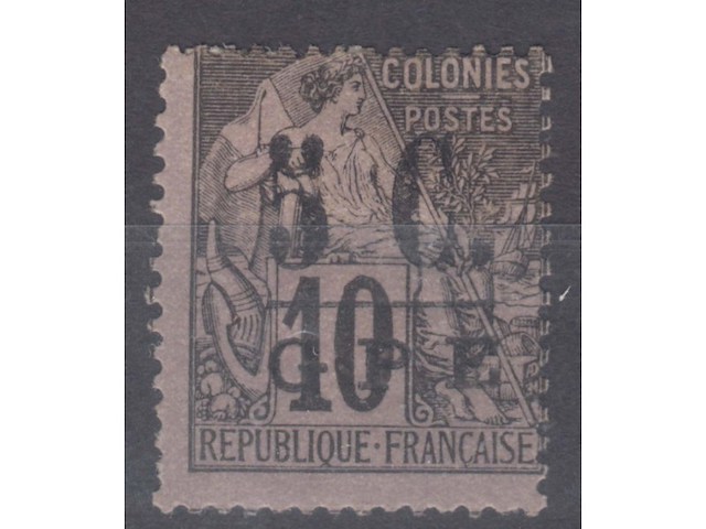 Francuske kolonije Gvadelup 1890 *