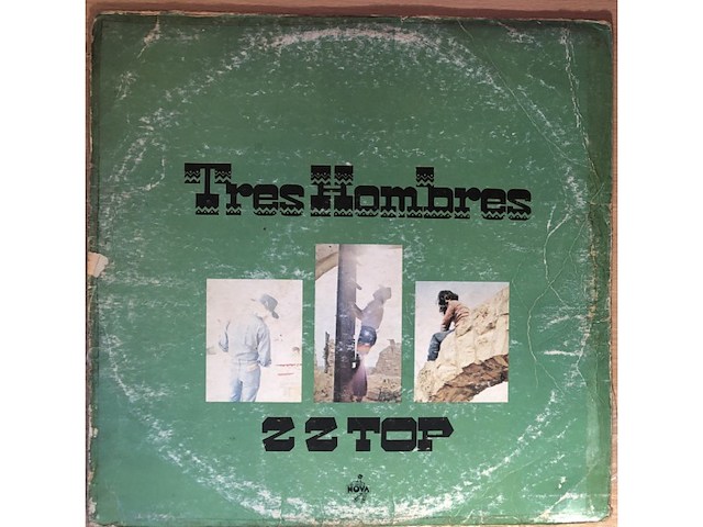 LP ZZ TOP - Tres Hombres (1975) Germany, G+