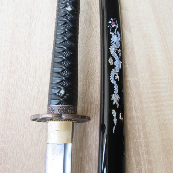 Katana Black Dragon