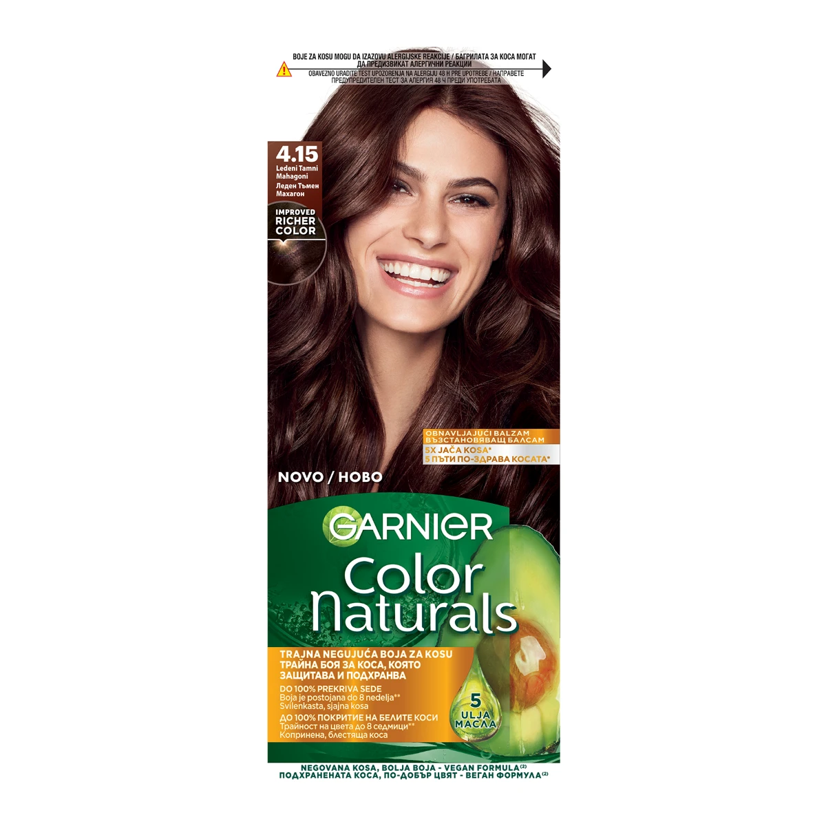 GARNIER COLOR NATURALS BOJA ZA KOSU 4.15