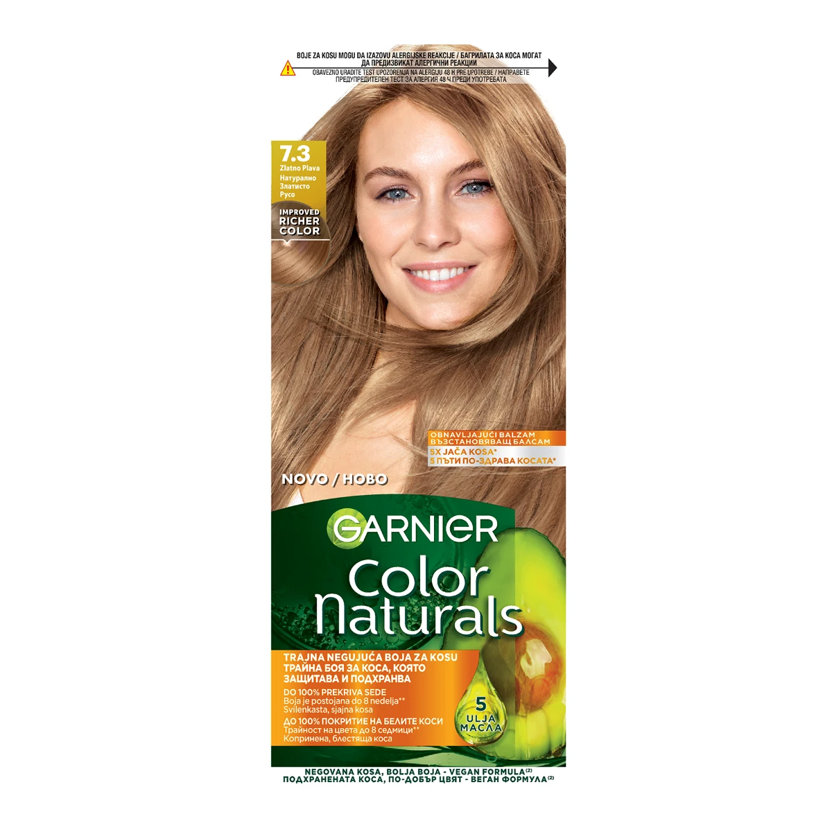 GARNIER COLOR NATURALS BOJA ZA KOSU 7.3