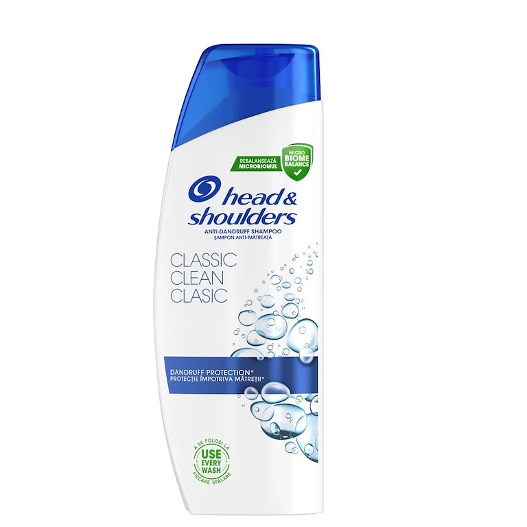 HEAD&SHOULDERS ŠAMPON 330ML CLASSIC CLEAN