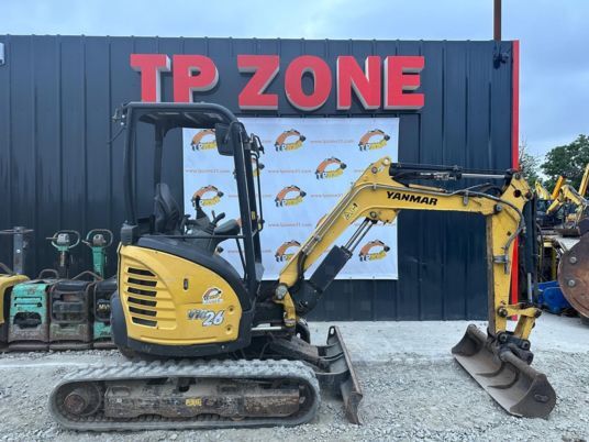 Yanmar VIO26-6 mini bager