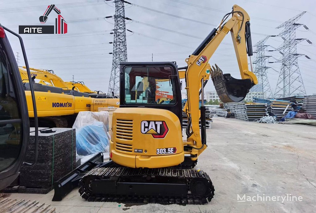 Caterpillar 303.5e mini bager