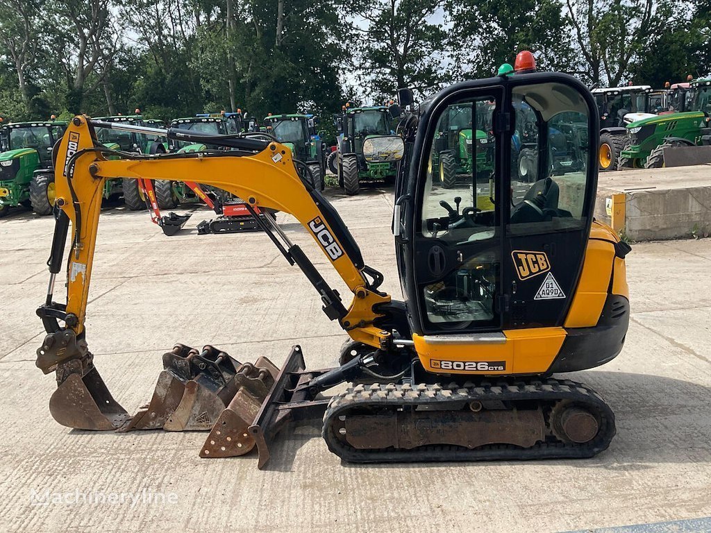 JCB 8026 CTS mini bager