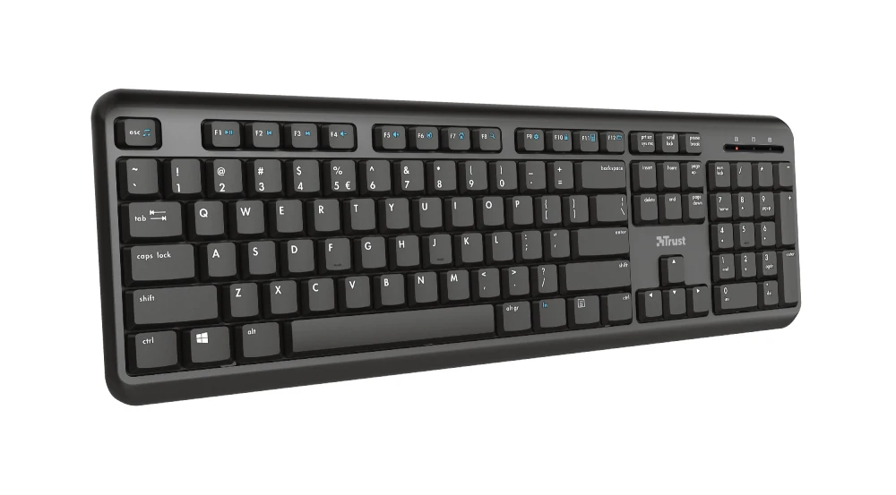 Trust ODY (24332) US bežična tastatura crna