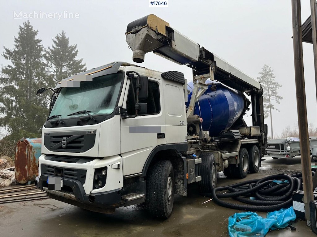 Liebherr na šasiji Volvo FMX kamion s mešalicom za beton