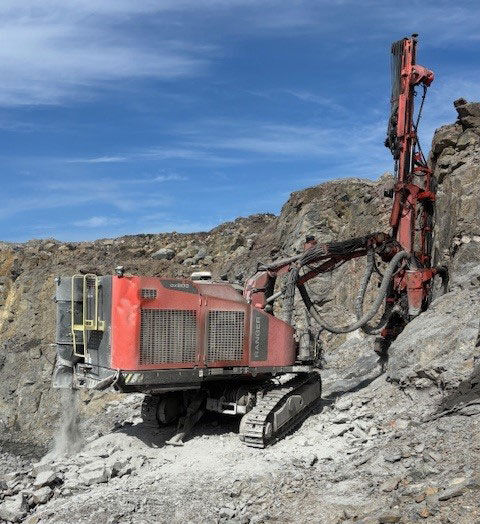 Sandvik DX800 bušaće postrojenje