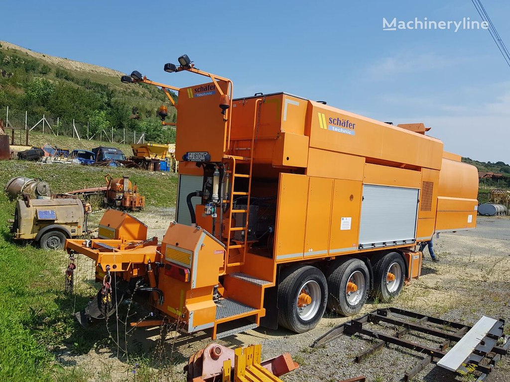 Nova Schäfer mašina za reciklažu asfalta