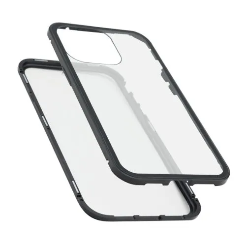 Futrola - maska Strong Magnetic Case za iPhone 13 Pro (6.1) crna (MS)