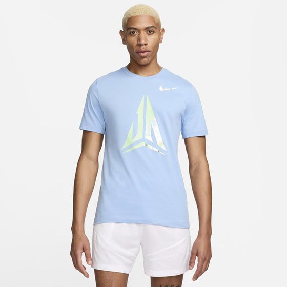 JA DRI-FIT BASKETBALL T-SHIRT 'LIGHT BLUE'